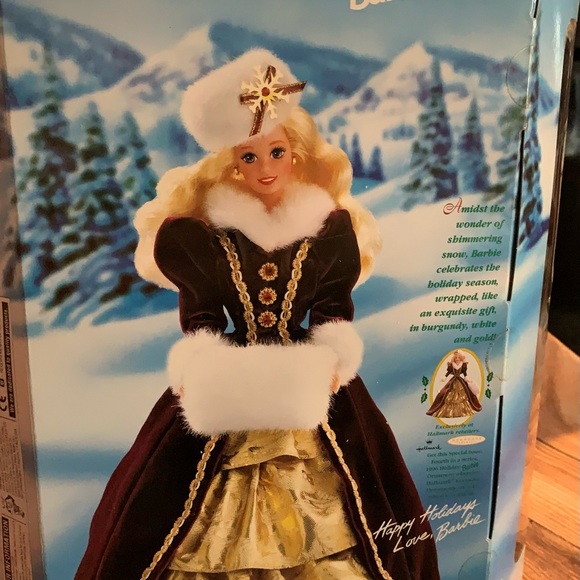 Mattel | Toys | Barbie Retired 996 Happy Holidays Special Edition ...